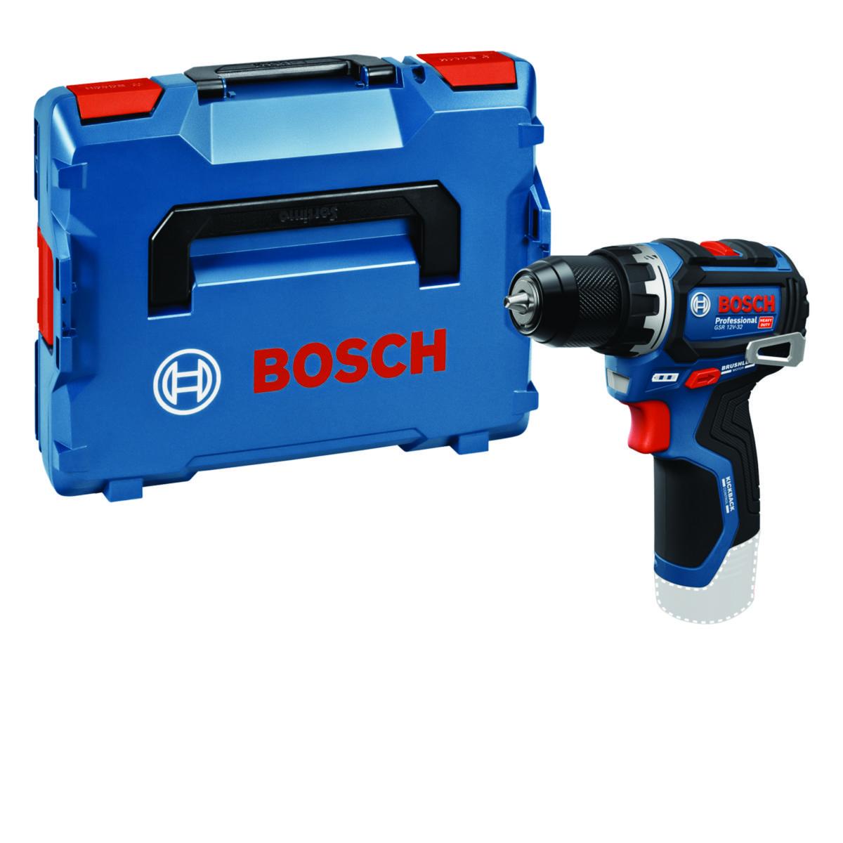 Bor-/ skrutrekker Bosch GSR 12V-32 Solo L-BOXX – Multivern